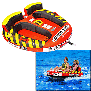Watersports Towables Sportsstuff Speed Zone 2 Towable for sale online ...