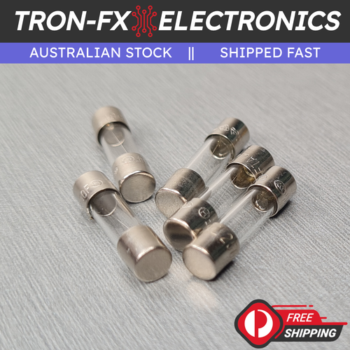 5Pcs 1A Glass Fuse M205 5mm x 20mm Fast Blow F1AL 250V AUSTRALUX 5x20mm ...