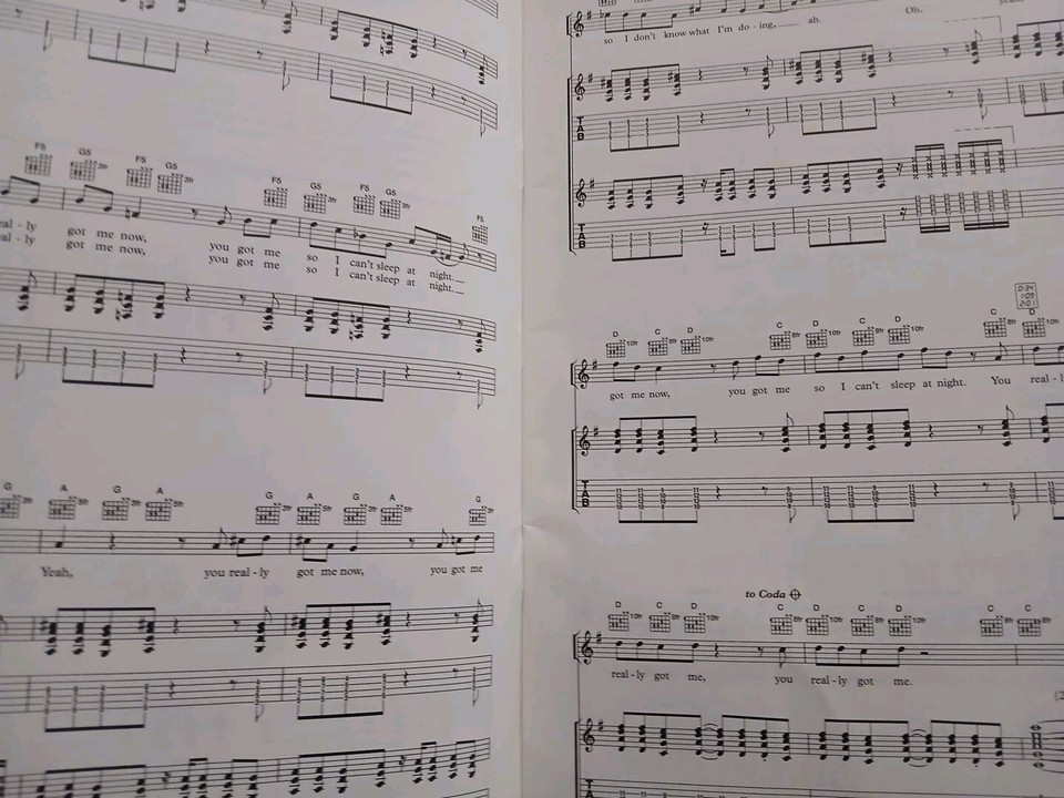 THE KINKS GUITAR TAB / TABLATURE / SELF TITLED / THE KINKS SONBOOK | eBay