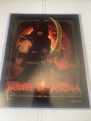 BAM GAMER AUTOGRAPHED ART PRINT! "PRINCE OF PERSIA" BY VANCE KELLY #D ...