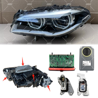 LED Headlight Control Module Set LH For BMW F10 F11 LCI 528iX 535iX ...