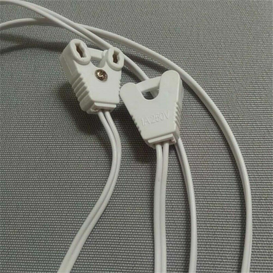 1.2M 4ft T8 Connector Cable Wire Cord Cap Big Pin G13 For T8 T5 LED ...