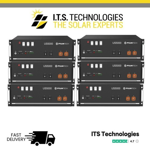 6 X PylonTech US5000-1C 4.8kWh including connecting cables | eBay UK