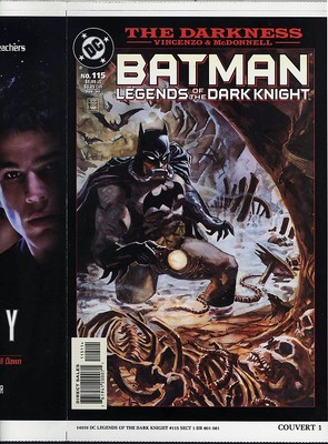 Batman Legends of the Dark Knight 115 COVER PROOF ART Skeleton ...