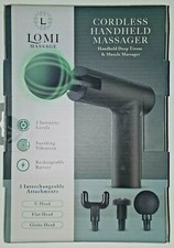 Mahli Cordless Handheld Deep Muscle Massager With Rechargeable Battery ...