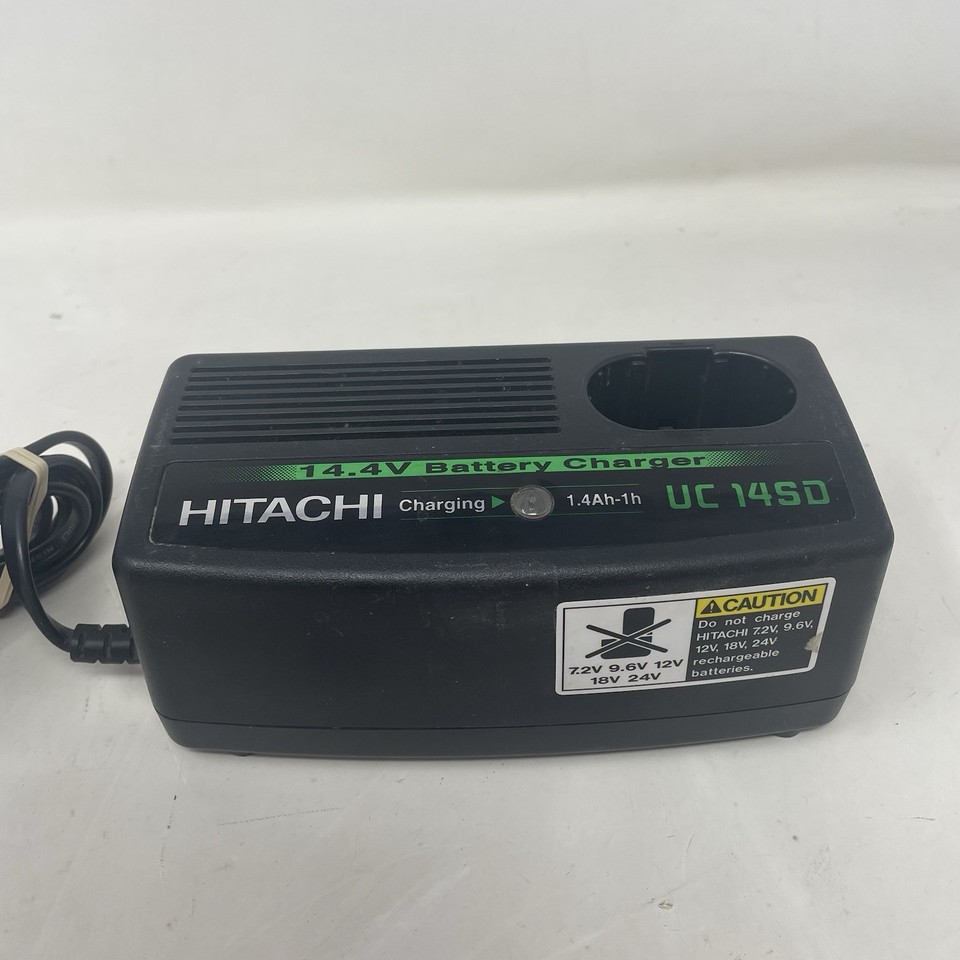 HITACHI KOKI Battery Charger UC14SD 14.4V For EB1414 Battery 1.4AH - 1 ...