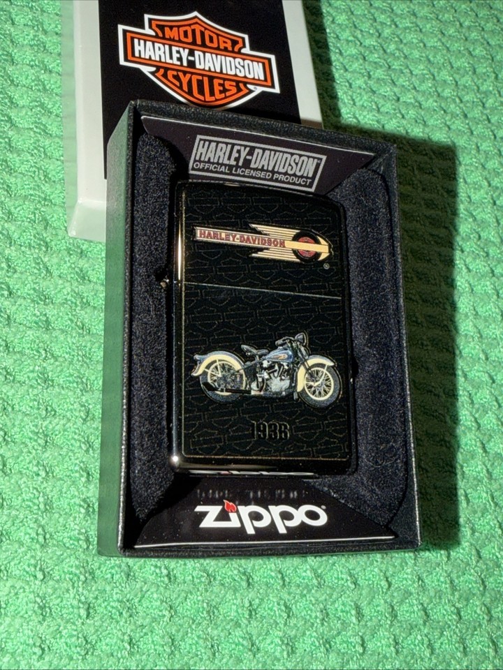 2018 Harley Davidson 1936 Motorcycle Chrome Zippo Lighter NEW | eBay