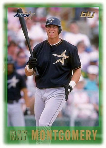 Ray Montgomery - Houston Astros - 1997 Style Custom Card | eBay