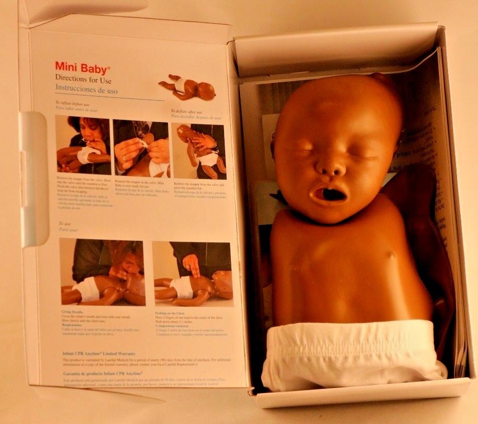 Infant CPR Anytime Kit : Brown Skin (English and Spanish) by American ...