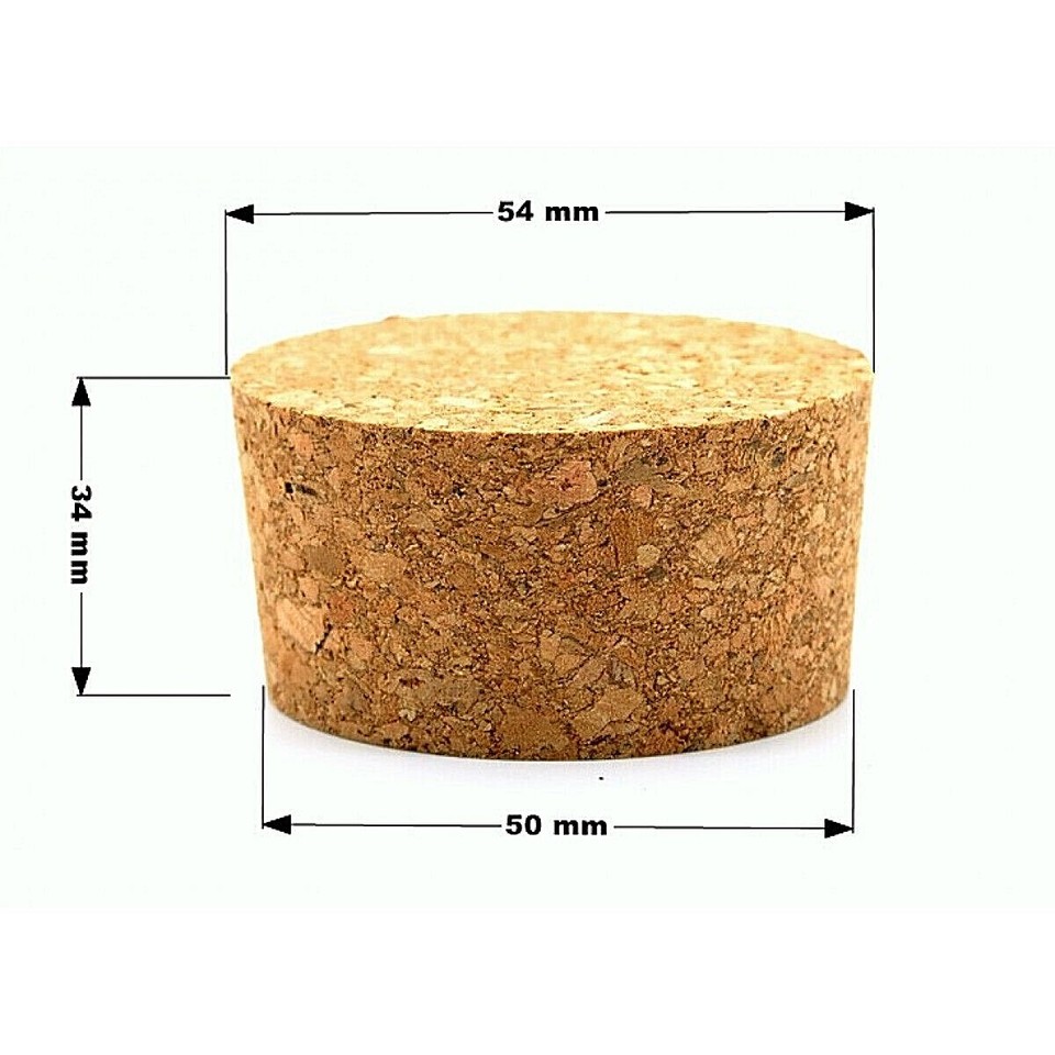 Cork Bung (pack of 5) - Tapered Cork Bung, Cork Plug, Cork Stopper ...
