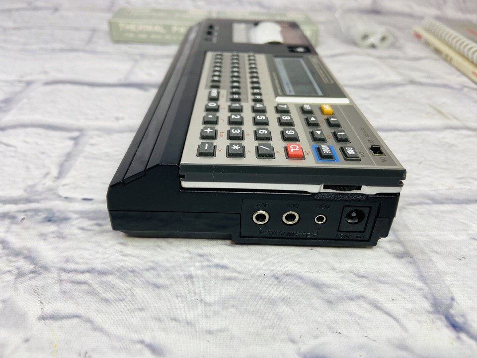 Vintage Tandy Radio Shack Pocket Computer PC-8 In Working Condition 26 ...