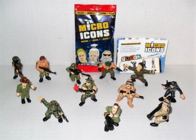 Micro Icons Series 1 Complete Set of (12) 2" inch Mini Figures ...