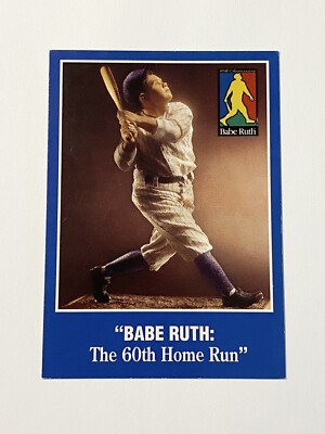 1994 Ashton Drake Baseball Legends Series Babe Ruth The 60th Home Run ...