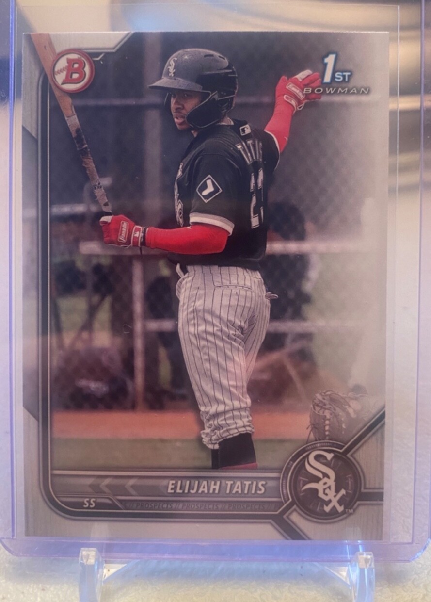 2022 Bowman Paper Prospect #BP-23 Elijah Tatis - Chicago White Sox | eBay
