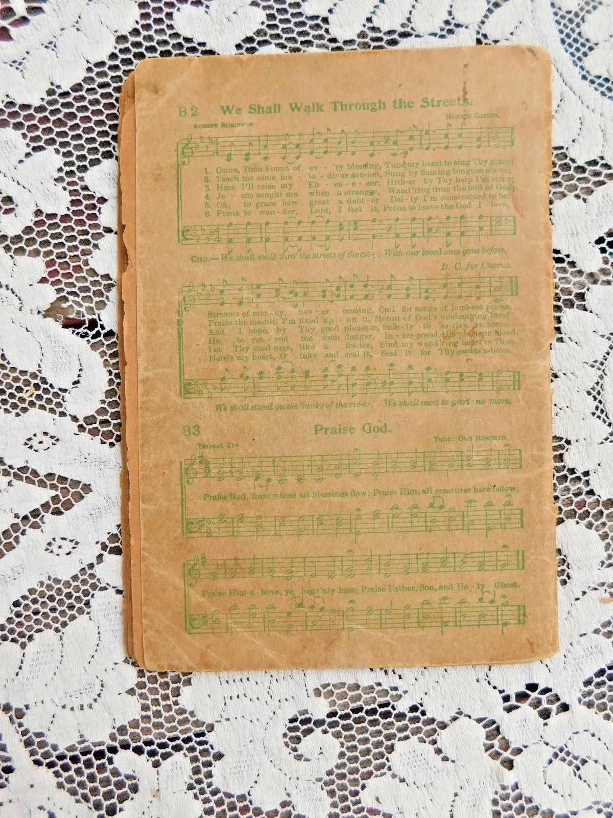 Antique EARLY 1900'S FAMILIAR GOSPEL SONGS SONG BOOK GREAT COVER ART | eBay
