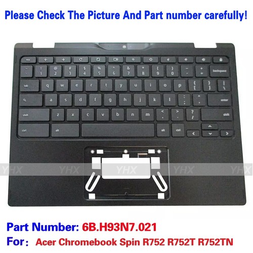 New For Acer Chromebook Spin R752 R752T R752TN Palmrest Keyboard 6B ...