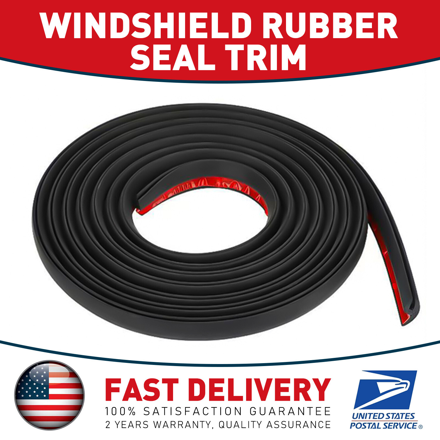 Windshield Rubber Molding Seal Trim Universal H shape for Windscreen ...