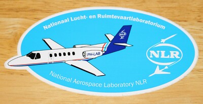 NLR Netherlands National Aerospace Laboratory Cessna Citation Exec Jet ...