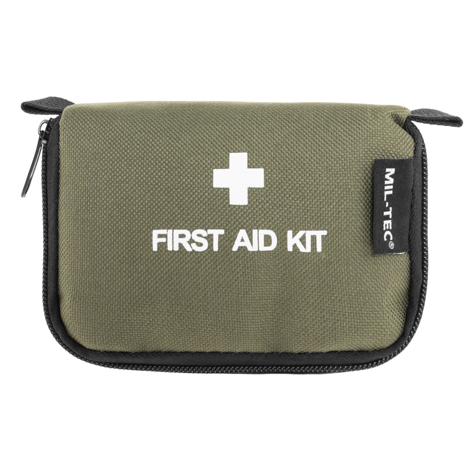 First Aid Kit MOLLE Survival Set Medical Bag Small Waterproof Mil-Tec ...
