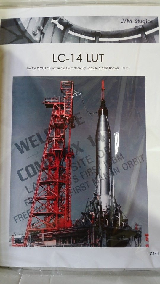 LVM Studios 1/110 LC-14 LUT Launch Umbilical Tower photo etch set ...
