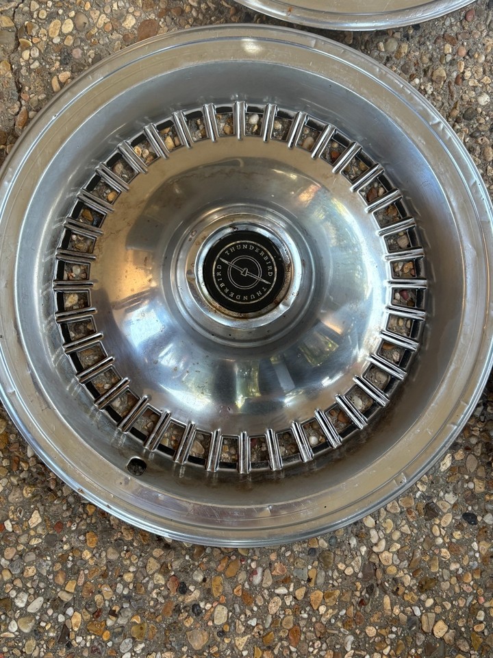 Ford Thunderbird 70's OEM 15" Vintage Hubcaps | eBay