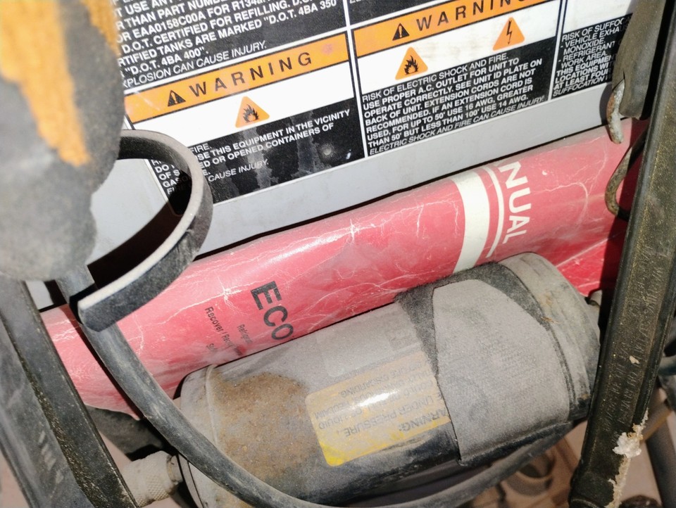 Snap-On ECO-12 AC Recovery Machine | eBay