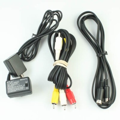 Sony RFU-90UC - RFU Adaptor + VHS Cable 4 Pin Cord + A/V Cable for Hi8 ...