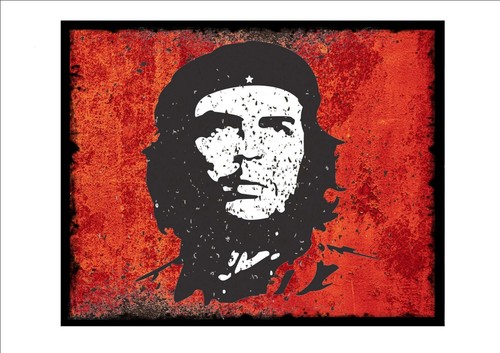 Vintage Retro Style Che Guevara Sign door sign, Vintage Antique Style ...