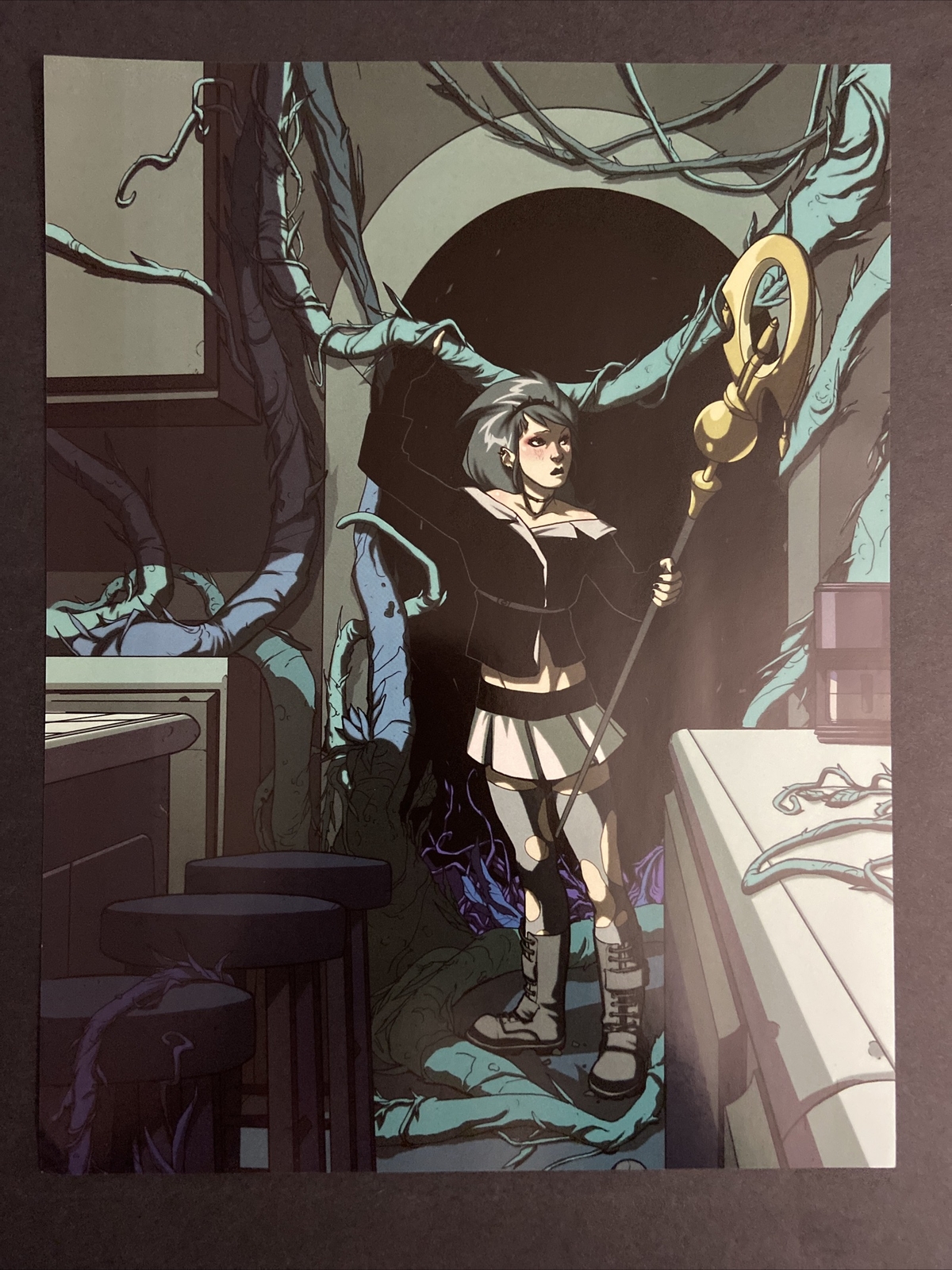 Niko Minoru Runaways - Marvel Comic Book Poster 8.25x11 Sara Pichelli ...