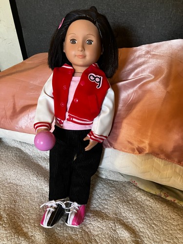 Our Generation 18 inches Everly Retro Bowling Doll outfit w/bowling ...