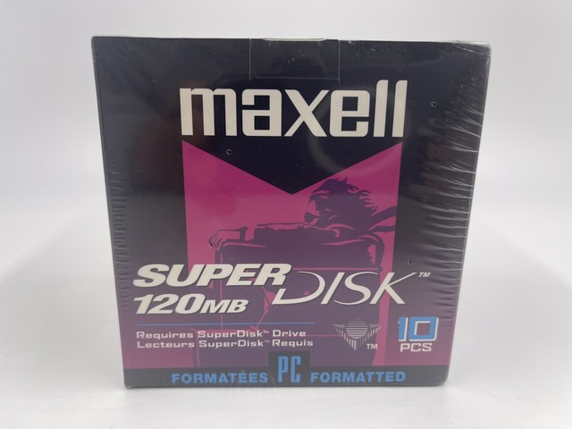 Maxell (570390) LS-120 (SuperDisk) for sale online | eBay
