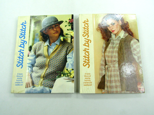 VTG Stitch by Stitch Books Volumes 1 & 2 Lot Of 2 Hardcover Home ...