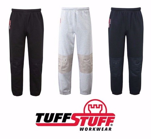 TuffStuff Comfort Work Pants Mens Workwear Trousers Joggers Jogging ...