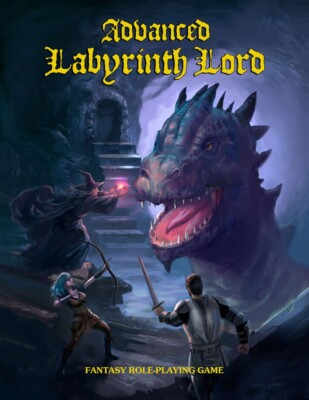 HARDCOVER Advanced Labyrinth Lord Dragon Cover AD&D 1st Edition ...
