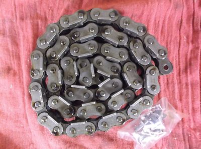 NEW Tsubaki RS60 Roller Chain w/ Master Link 43-1/2" Length *FREE ...