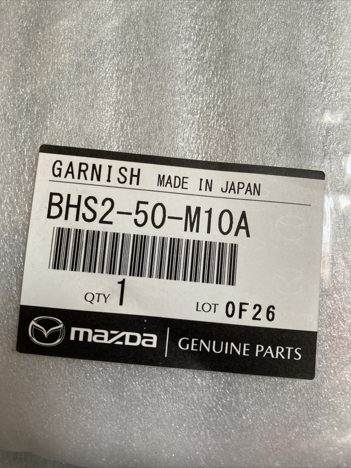 OEM 2014-2018 MAZDA DOOR APPLIQUÉ GARNISH #BHS2-50-M10A 0061 | eBay