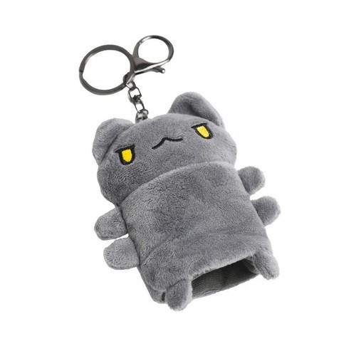 Bugcat Capoo shaped Plush Keychain Pouch BLACK (limited edition merch ...