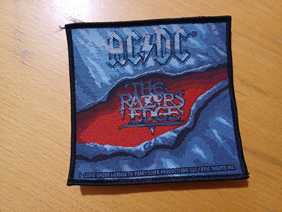 ACDC Patch Razors Edge | eBay UK