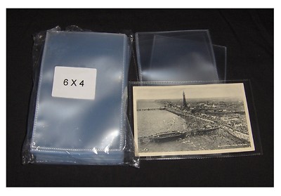 6x4 Inches Job Card Holder Protective Sleeves Wallet Covers for ...