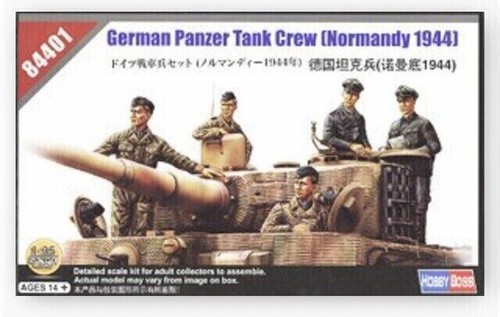 Hobby Boss 84401 1/35 German Panzer Tank Crew Normandy 1944 Plastic ...