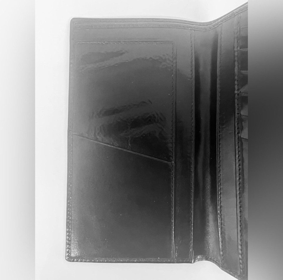 Vintage Bosca Black Men’s Coat Pocket Wallet. NWT. Minor scuffing. 6.75 ...