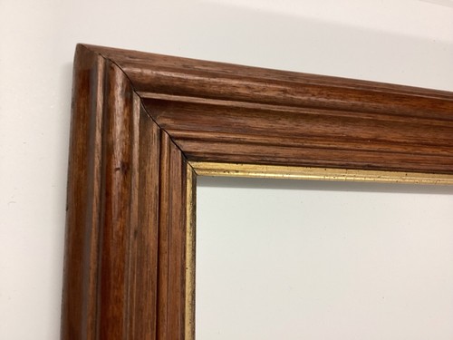 Large Antique Black Walnut Frame 29" x 35" With Spline Joints | eBay