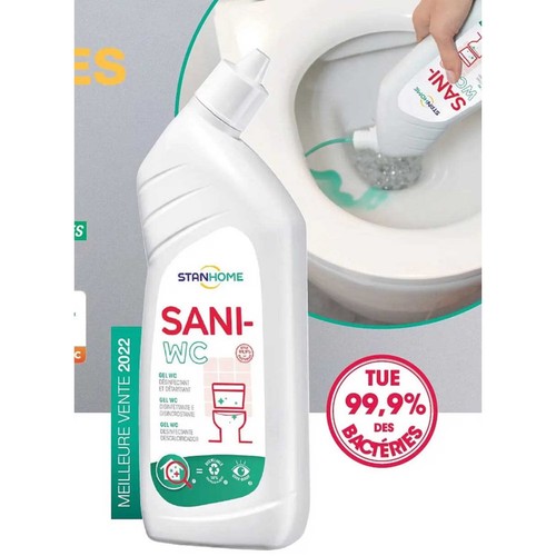 STANHOME SANI-WC 750 ml (Gel WC disinfettante e disincrostante) | eBay