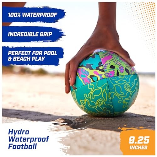 Hydro Waterproof Football, Outdoor Games for Adults and Kids, Swimming ...