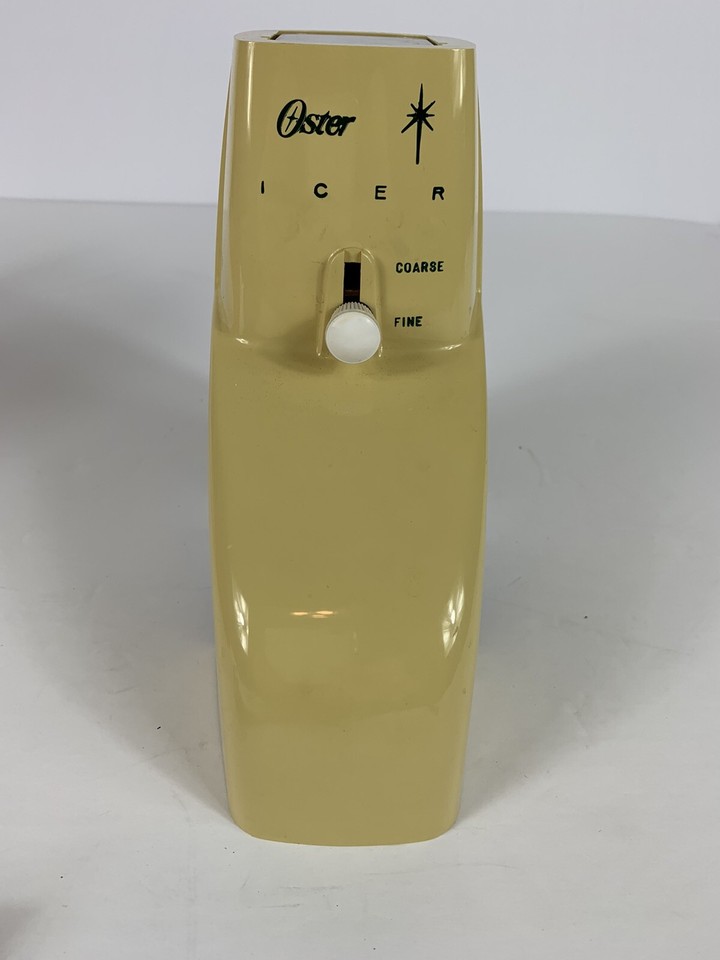 Vintage Oster Blender Osterizer Icer Attachment Model 435 Ice Crusher ...