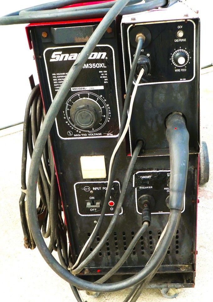 SNAP ON 350 A MUSCLE MIG WIRE FEED WELDER (fully functional as of April ...