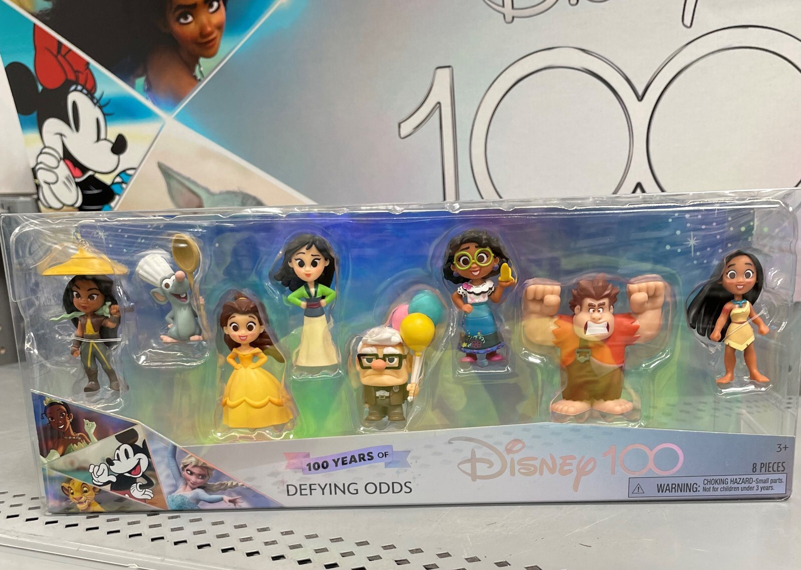 D100 Disney 100 Years of Disney CELEBRATION FIGURE PACK 12 PACKS 100 ...