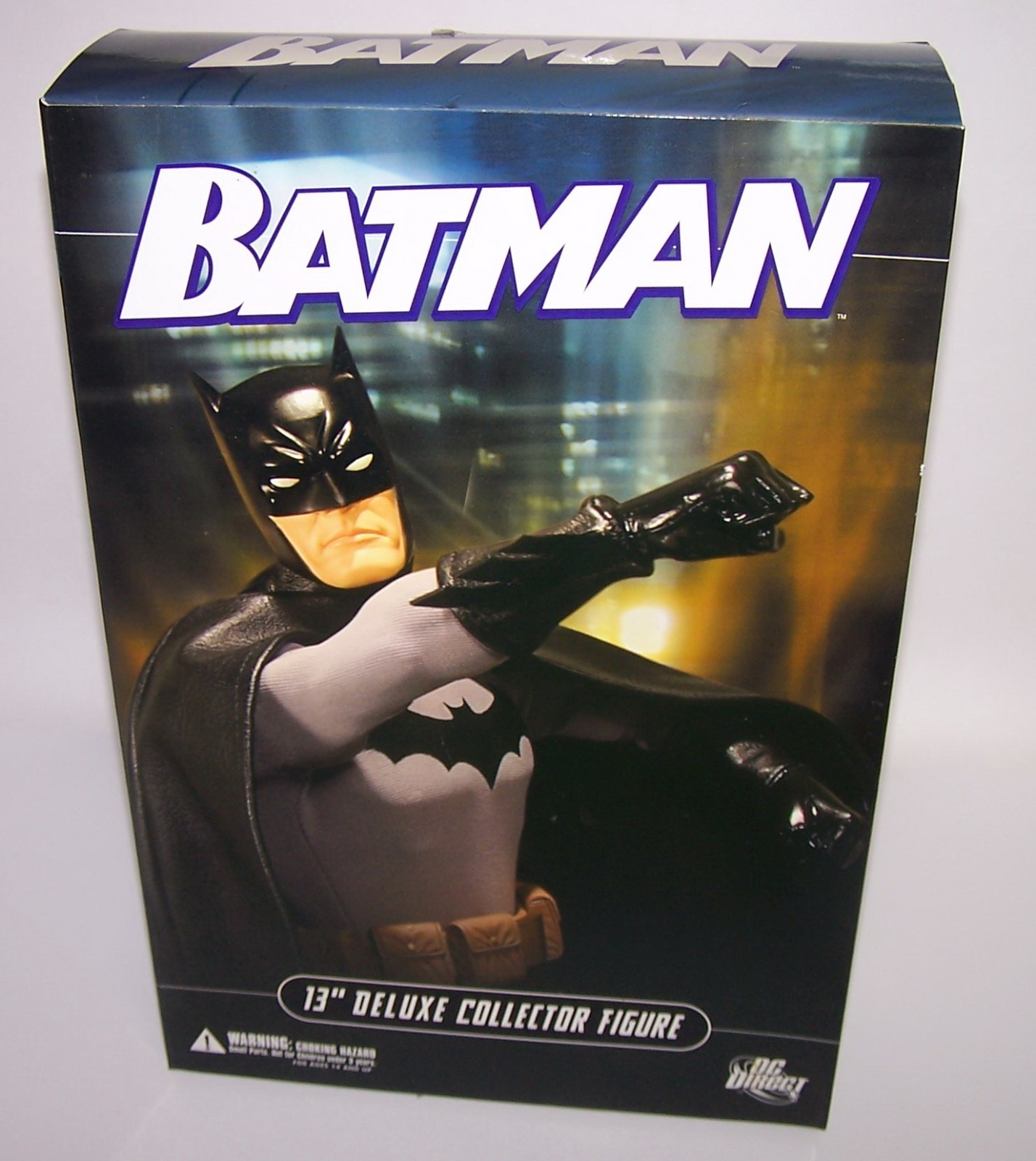 Batman 13" Deluxe Collector Action Figure NIB DC Direct