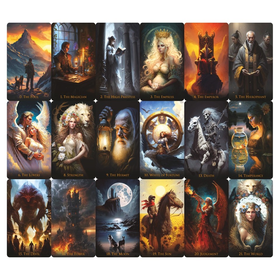 Weird World Tarot Second Edition, 78 Cards Tarot Deck | eBay