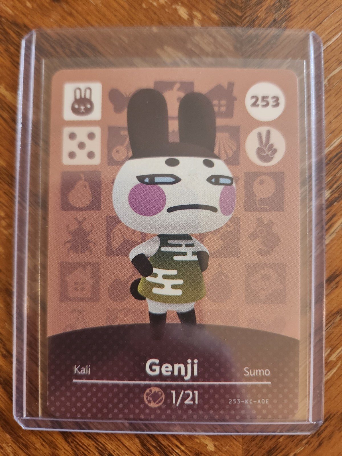 Genji Amiibo Card #253 (Series 3) (Authentic) | eBay